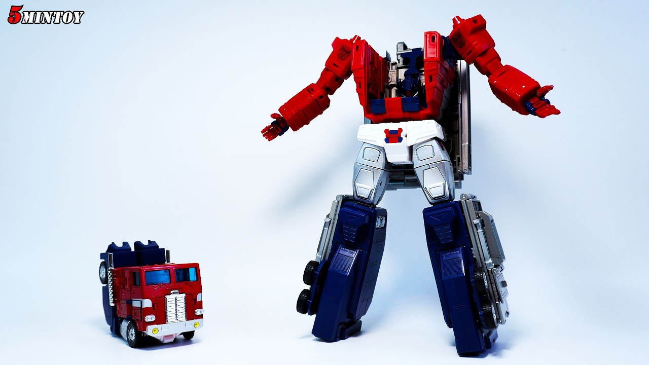 Combine with Trailer！MPG-09 Powermaster Optimus Prime Master Piece God ...