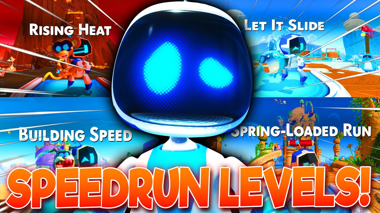 Astro Bot Speedrun DLC Levels BROKE ME! - YouTube