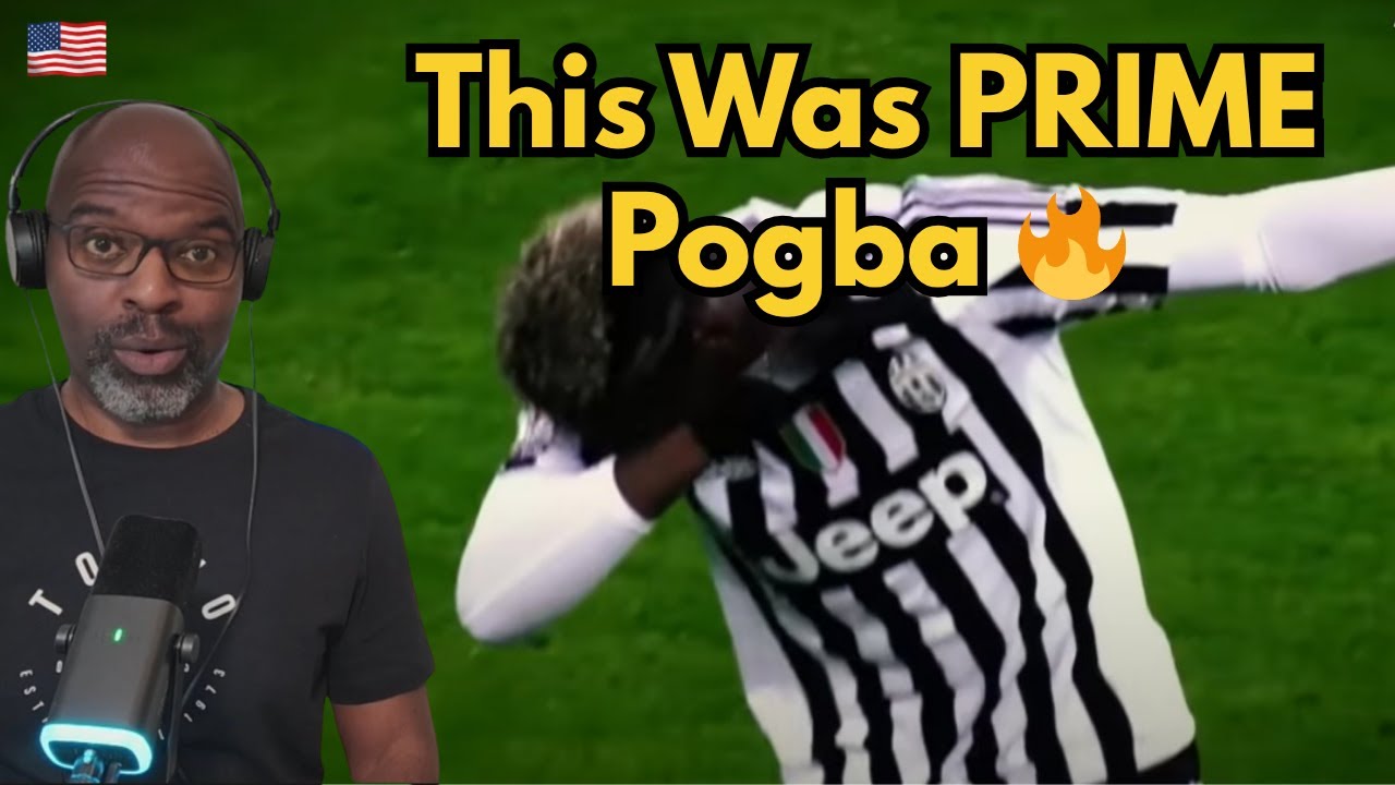 PRIME Pogba at Juventus 🇫🇷 | Pure Midfield Magic - American Reacts ...