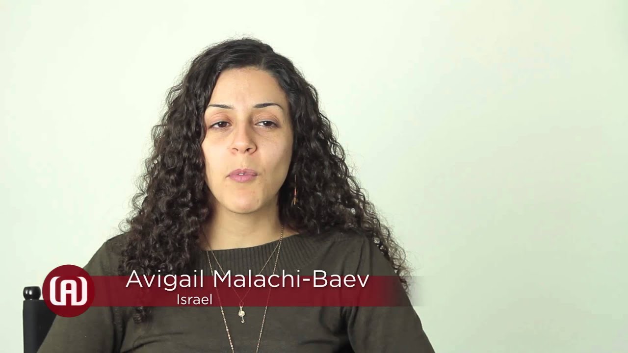 Avigail Malachi Baev Israeli woman artist - YouTube