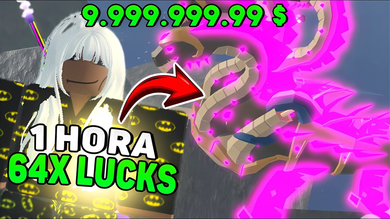 🤑QUANTO DE DINHEIRO DAR PARA FARMAR COM 64X LUCK NO FISCH 🤔 - YouTube