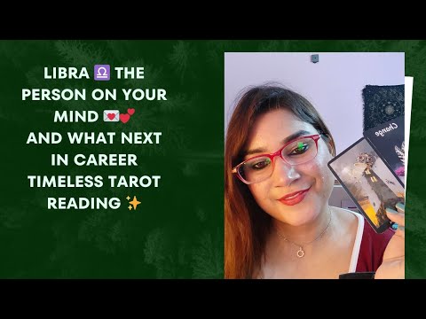 Libra ♎ The person on your mind and what next in career💕 💌 #libra # ...