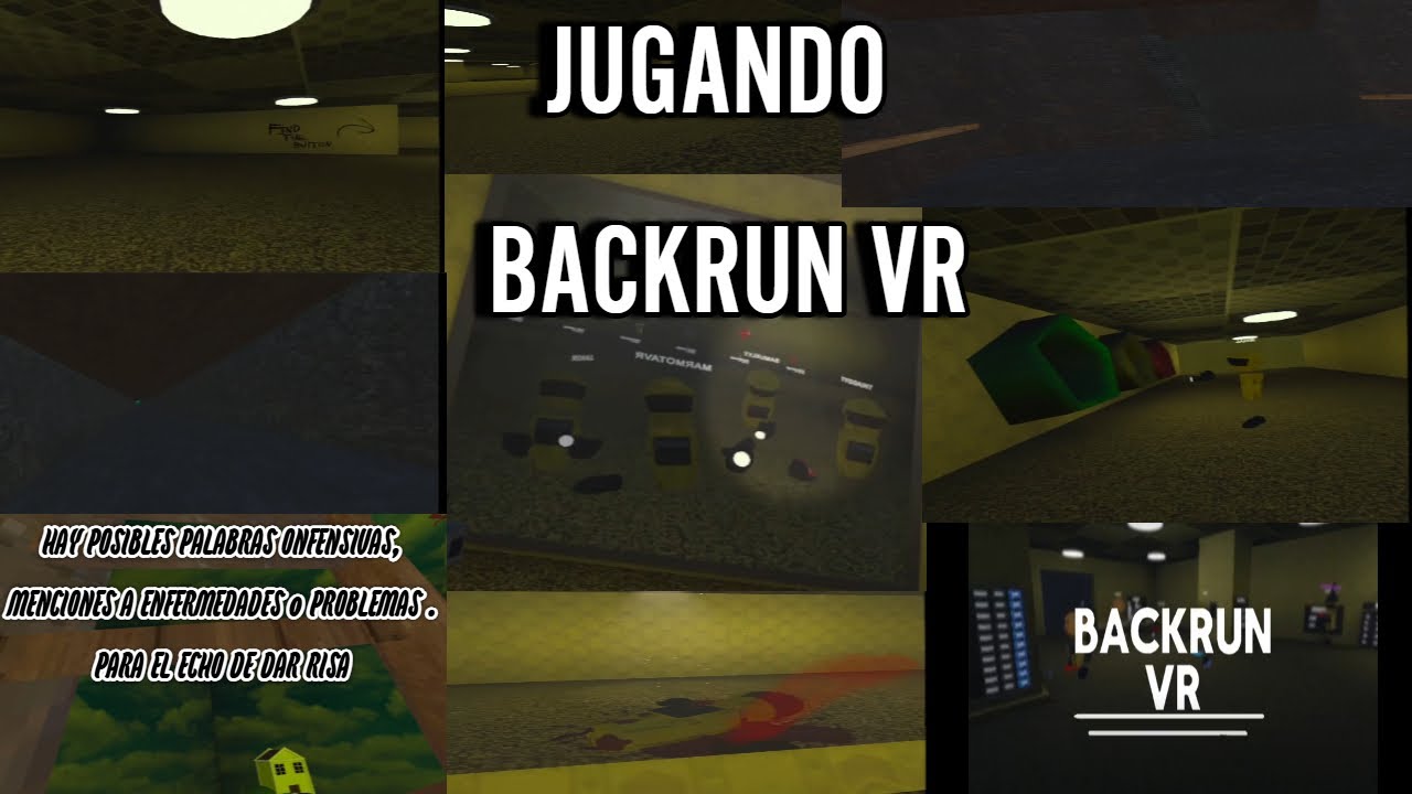 JUGANDO(BACKRUN VR)PARTE 1 - YouTube