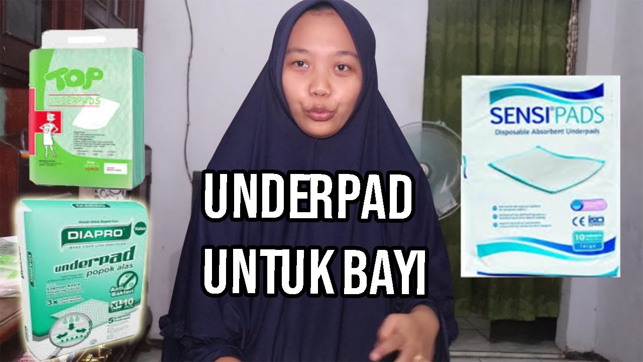 Review Underpad Alas Popok Bayi Sensi, Diapro, Top - YouTube