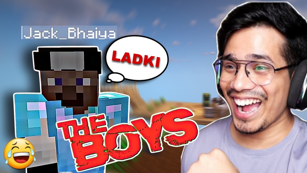 Jack bhaiya and @GamerFleet Funny Moments in One block || @SayHiToGod ...