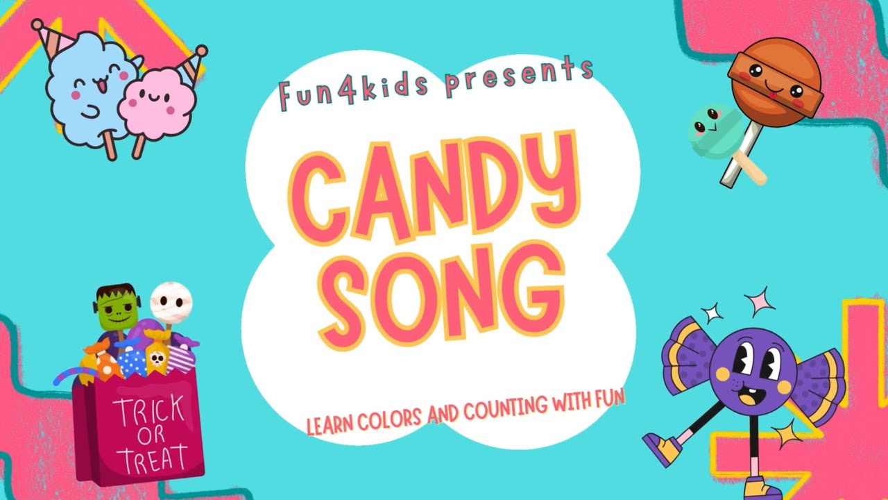 Candy Song for Kids 🍭 | Fun Colors & Counting Song | Dance, Sing ...