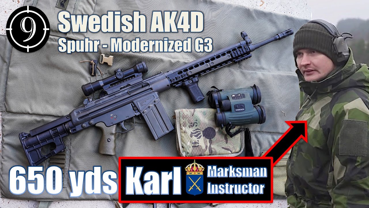 AK4D [Modernized G3] 650yds: Practical Accuracy (Feat. Karl | Swedish ...