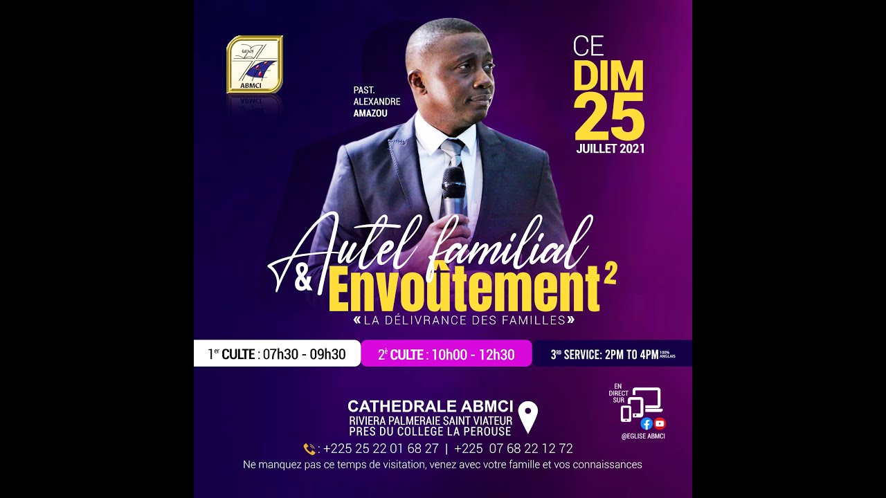 Prière Spéciale : Autel Familial et Envoûtement - YouTube