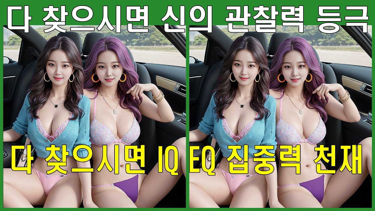 다른 그림 찾기 틀린 그림 찾기 재미가 있는 치매 예방 게임 다 찾으시고 치매 예방하세요 다 찾으시면 상위 3에 해당