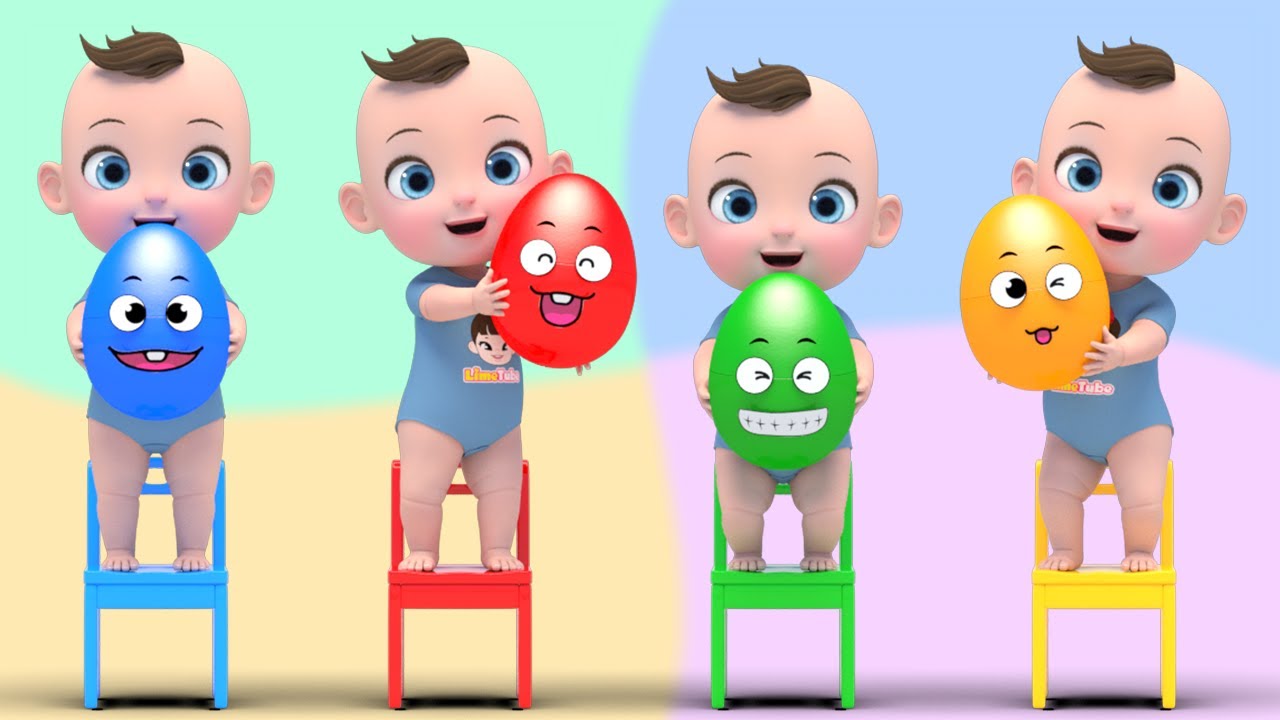 Shake it Suprise egg Song & Ten In The Bed | Nursery Rhymes & Kids ...