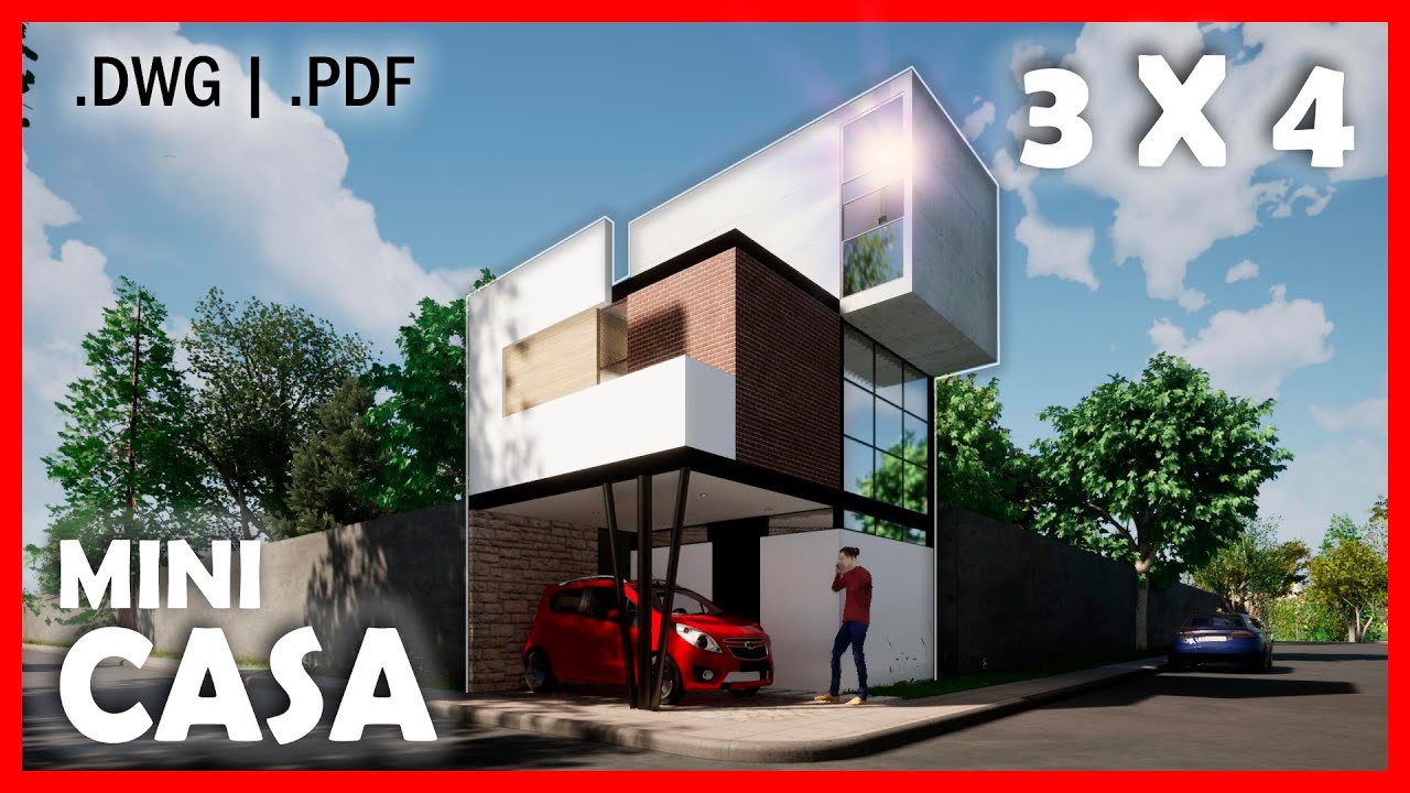 Mini casa 3 x 4 metros | MINI HOUSE 6 x 7 M | Casa contenedor 4 x 6 M ...