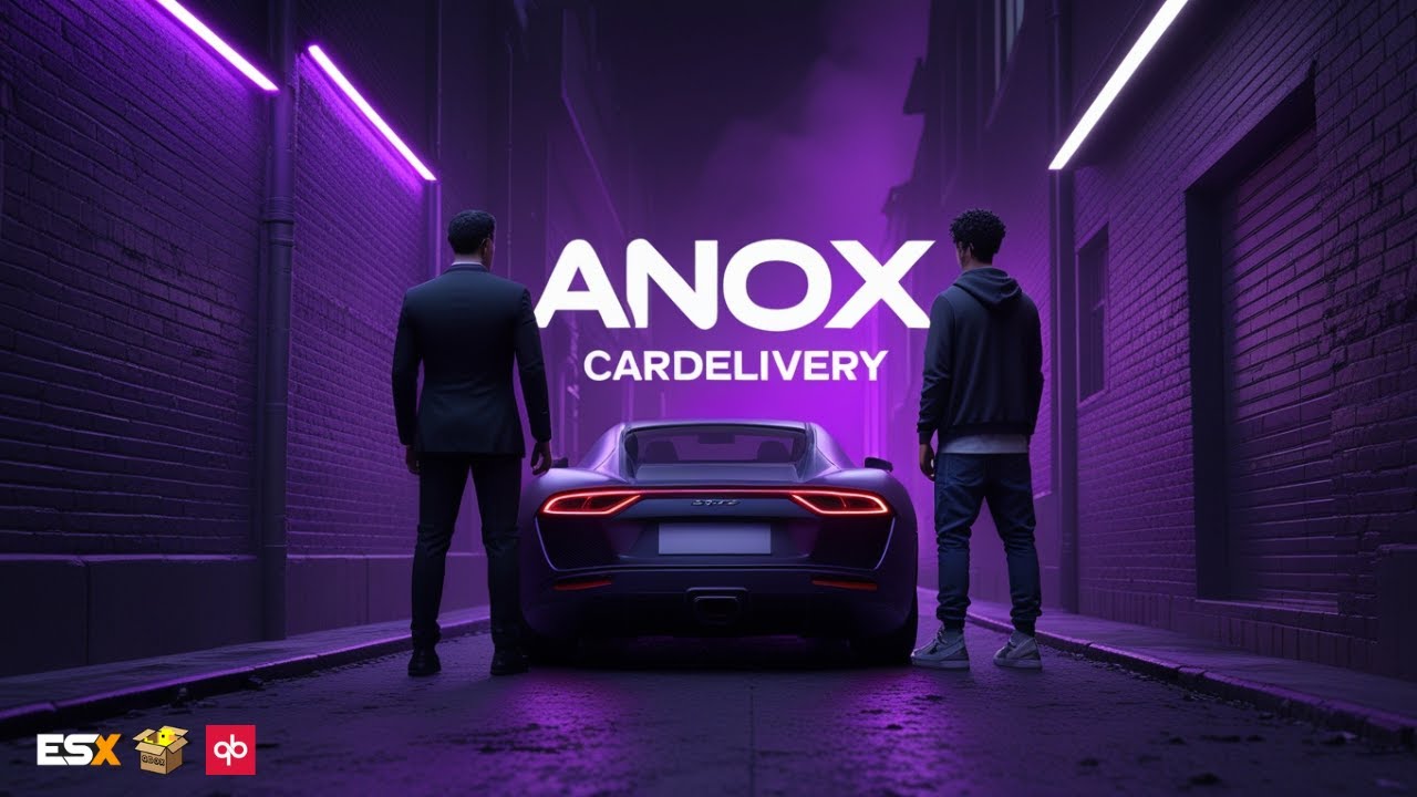 anox-cardelivery ESX/QBCORE/QBOX - YouTube