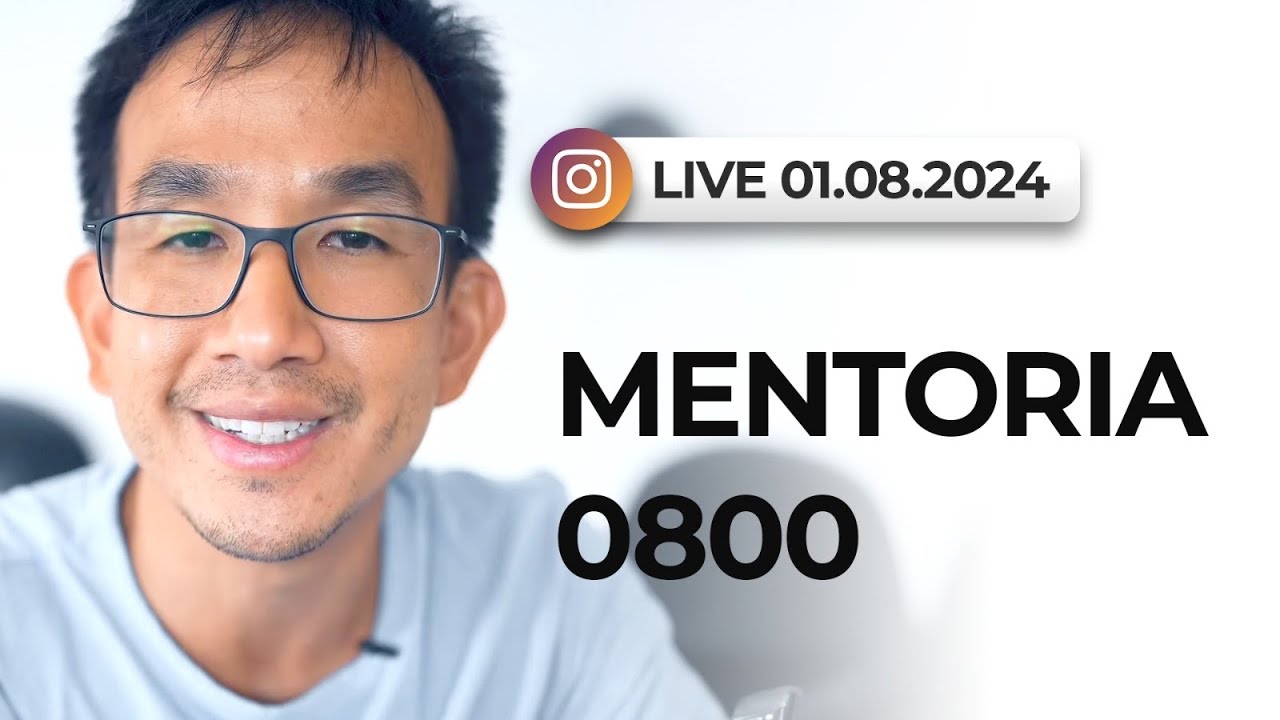 Live - 01.08.2024 - Mentoria 0800! - YouTube