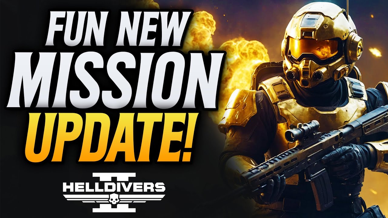 Helldivers 2 NEW Mission Update Is AMAZING! - YouTube