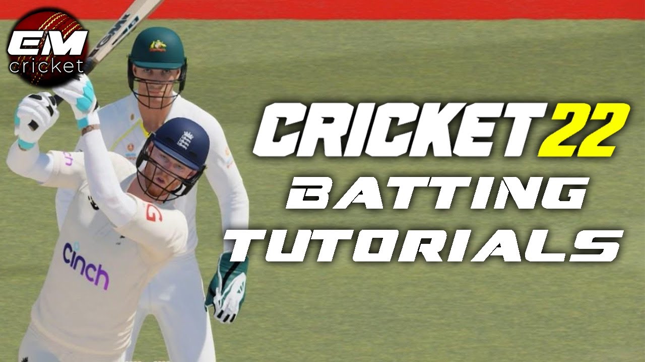 CRICKET 22 | FULL BATTING INGAME TUTORIALS - Learn to Play - YouTube