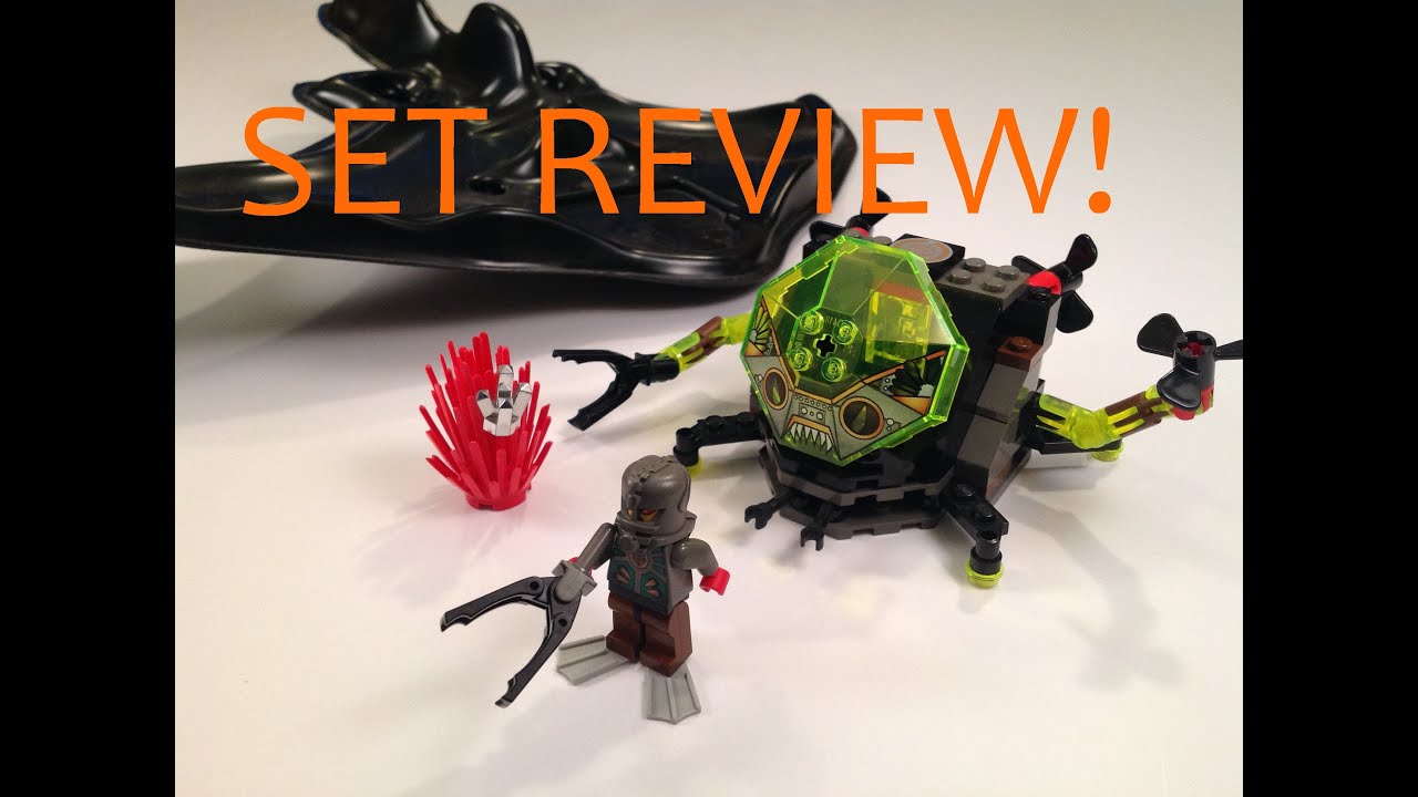 LEGO Stingrays 6140 Crab set review from 1998! - YouTube
