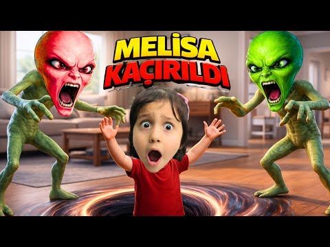 UZAYLI GİZLİ PLAN YAPTI EVİMİZE KARA DELİKTEN GELDİ MELİSAYI KAÇIRDI !? MELİSA KARA DELİKTE YOK OLDU