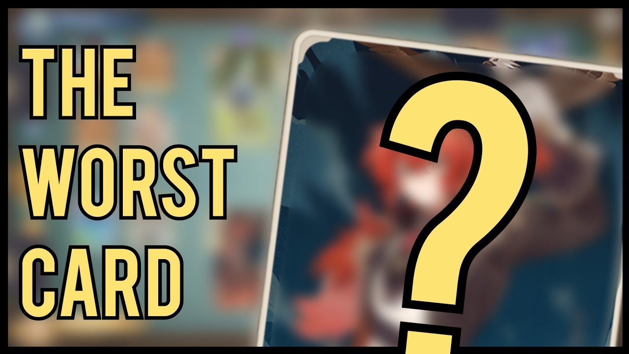 The WORST Card in Genius Invokation | Genshin Impact - YouTube