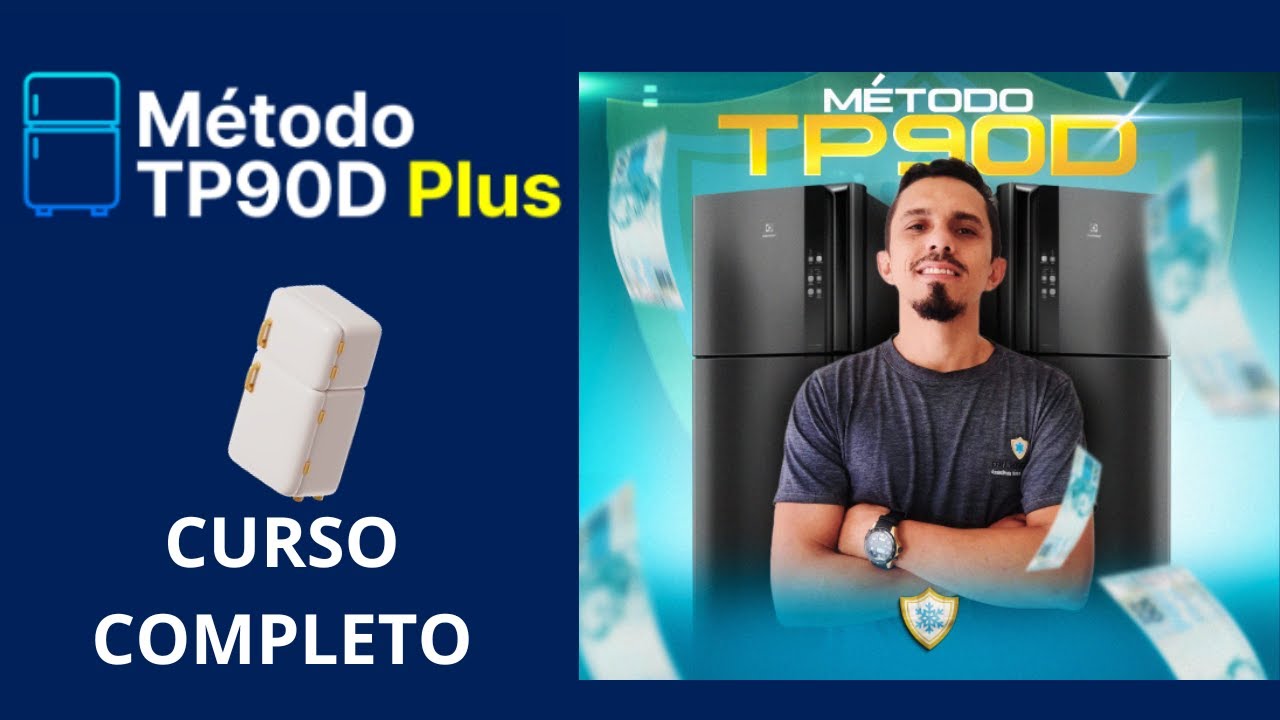 🥇TÉCNICO EM RFRIGERAÇÃO Método TP90D PLUS🥈Vale a pena fazer o curso ...