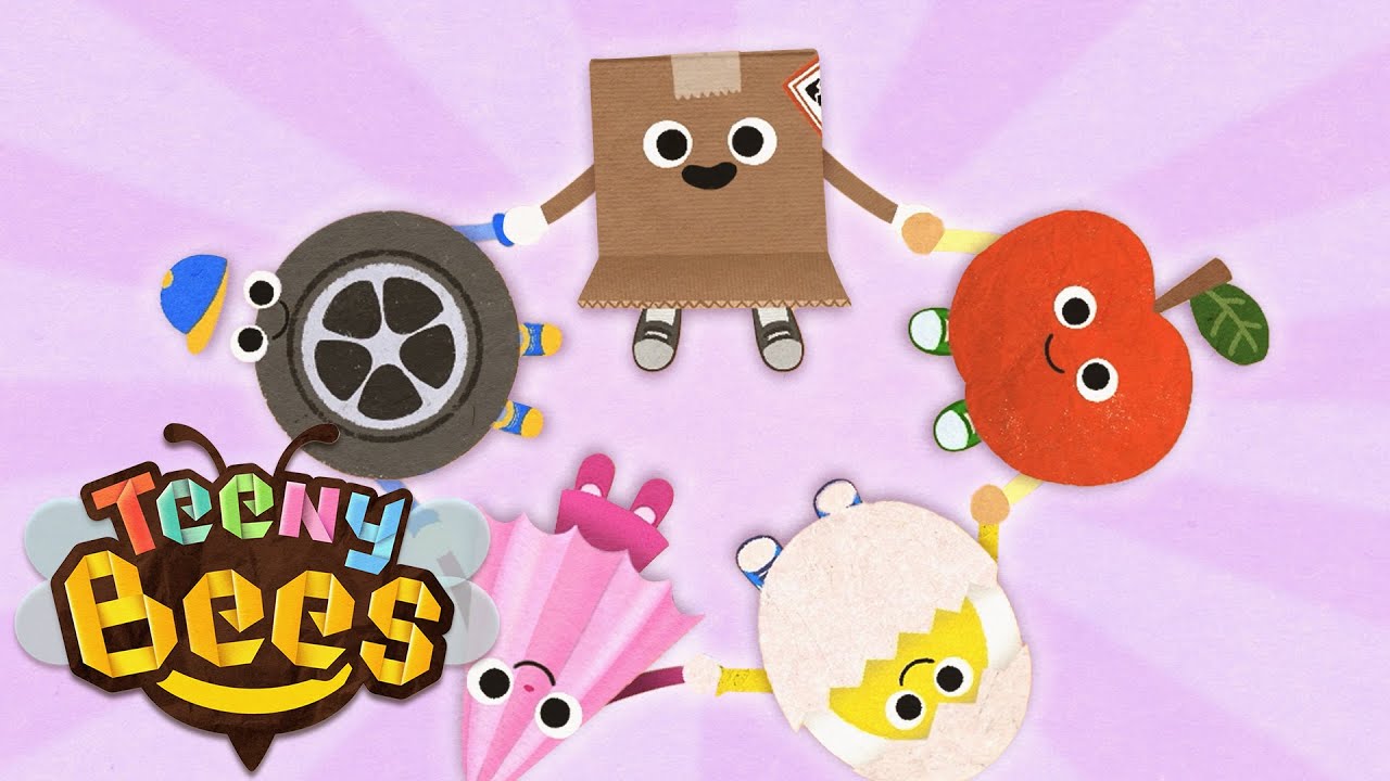 Make a Circle | Opposite Movement Song for Toddlers | Learn Actions ...