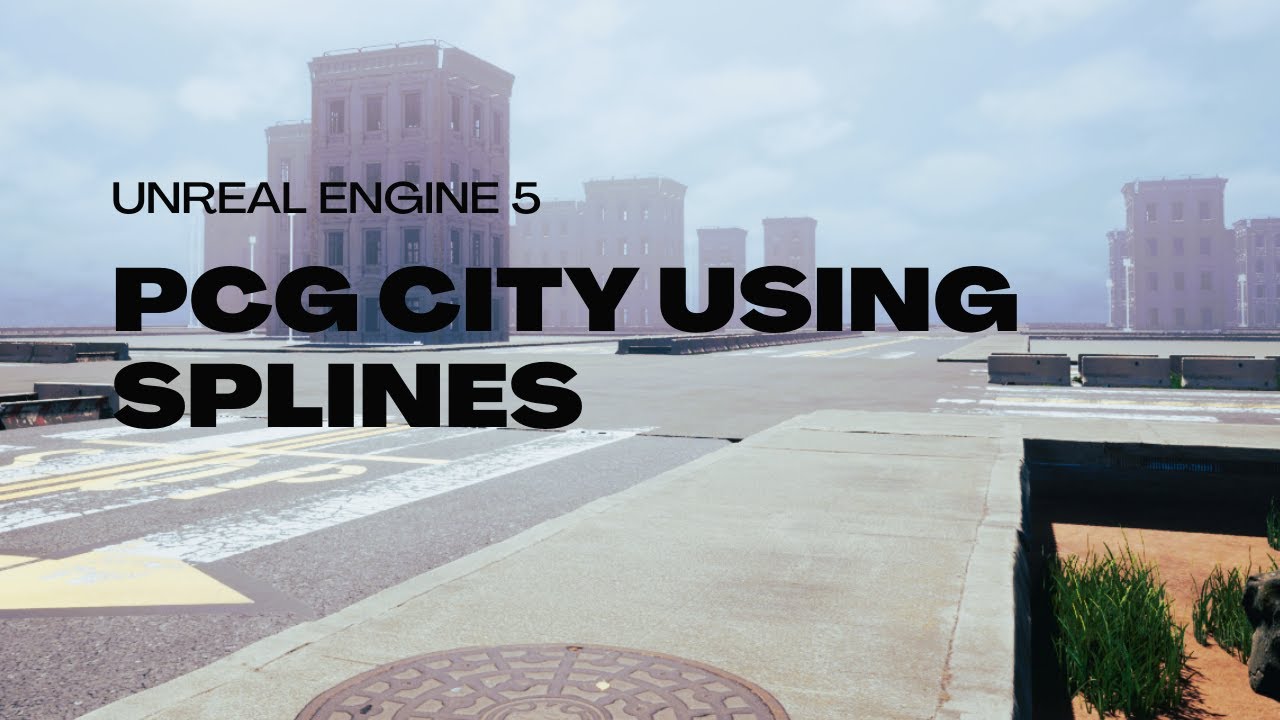 Building a Procedural City Grid with PCG in Unreal Engine 5 - YouTube