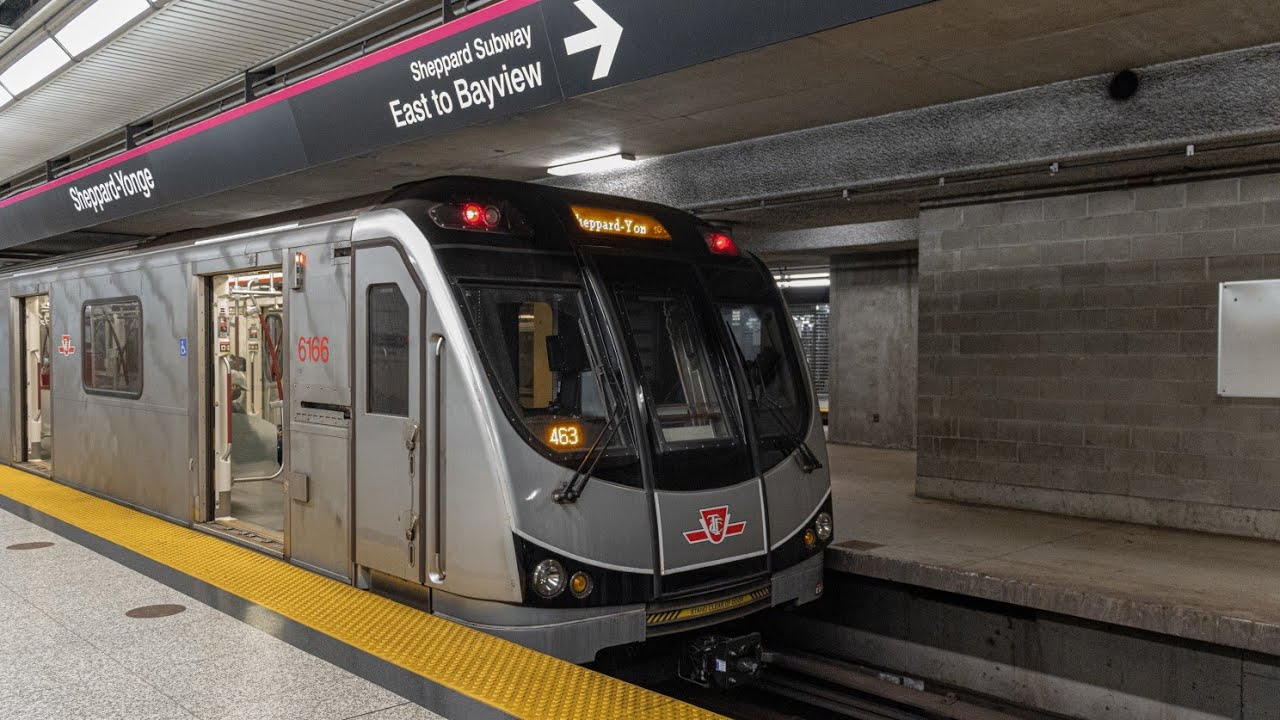 [Toronto Subway] Subway Ride On Line 4 From Don Mills To Sheppard-Yonge ...