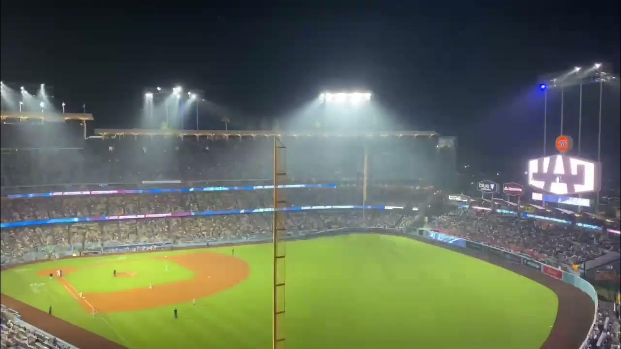 Dodger Stadium Cool Lighting Effects - YouTube