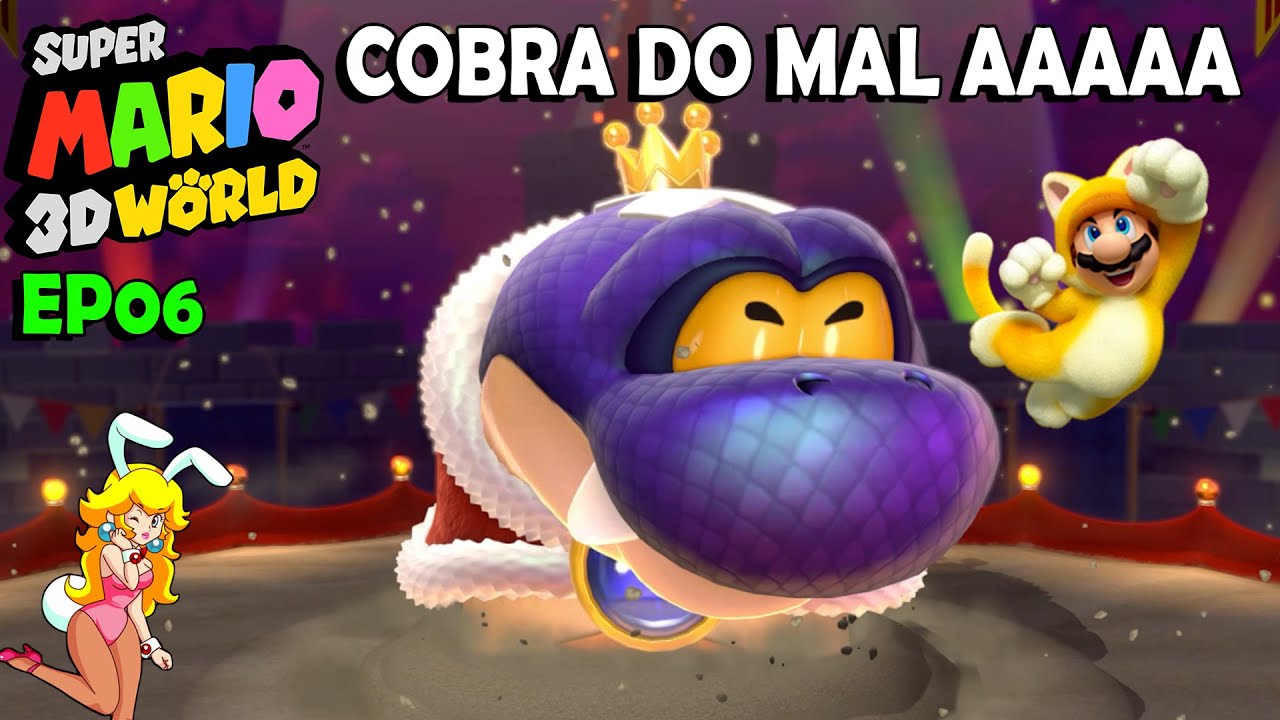 O BOSS COBRA - Super Mario 3D World EP06 - YouTube
