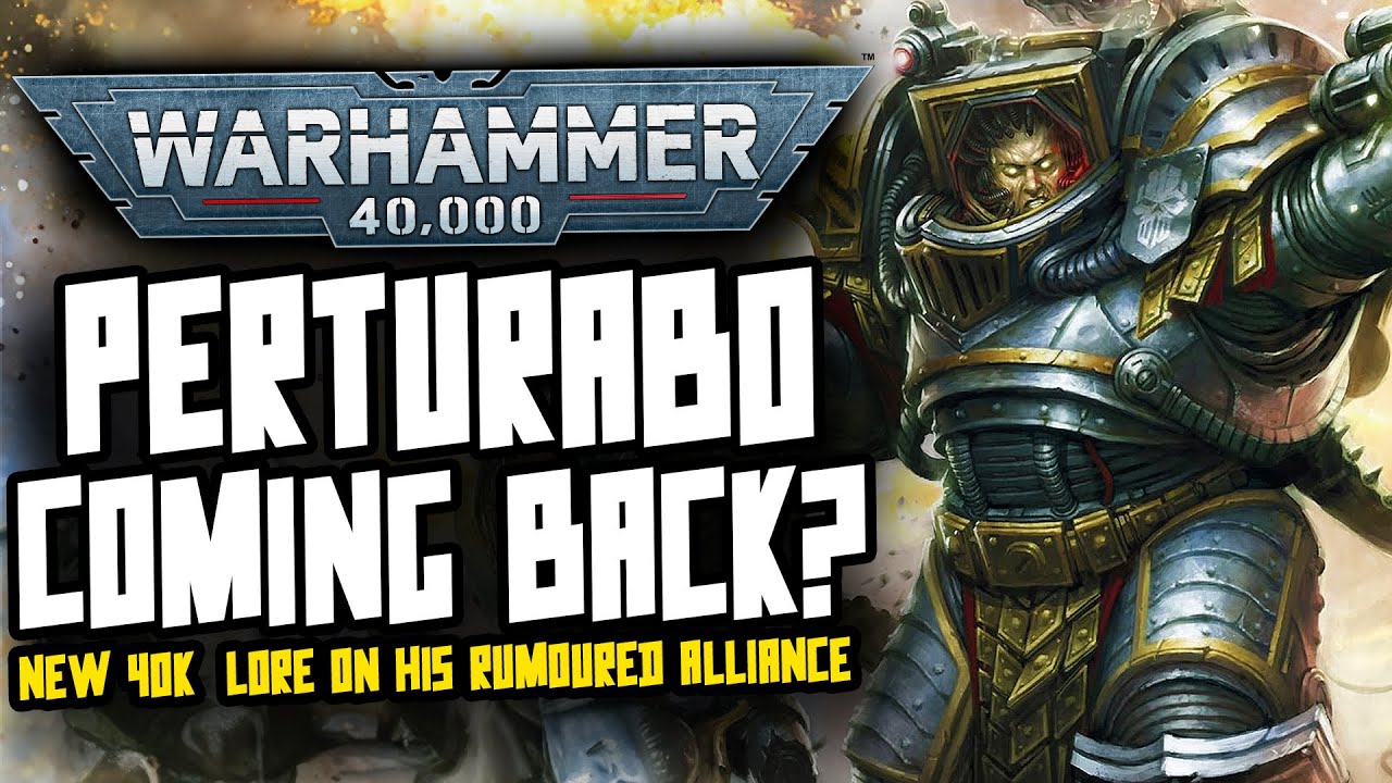 DAEMON PERTURABO IS RETURNING?! New 40K Lore! - YouTube