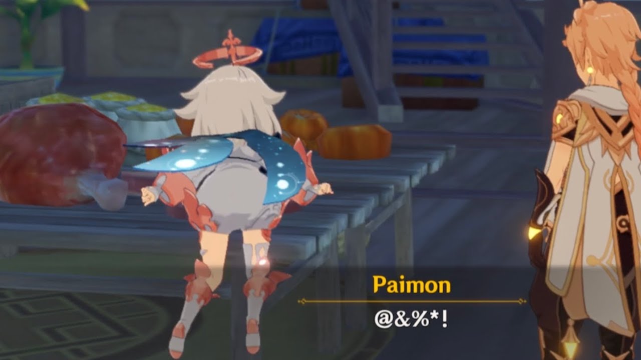 Scared Paimon - YouTube