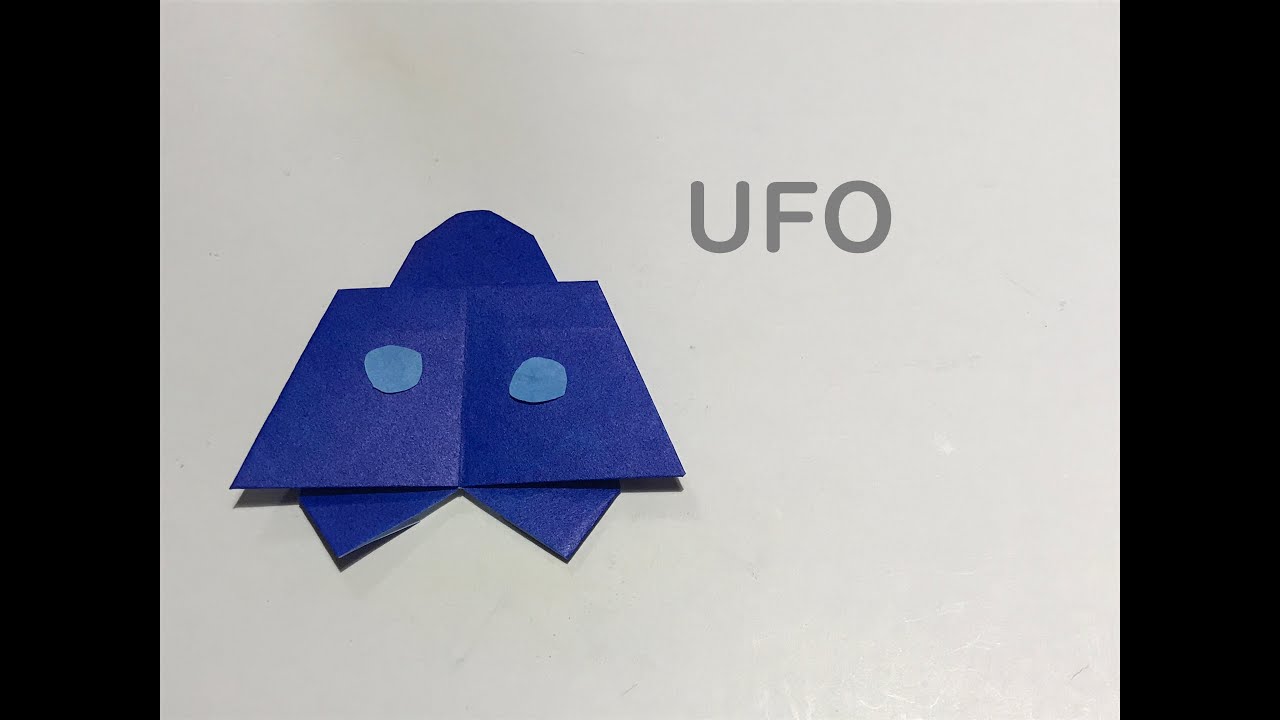 【折り紙・origami】UFO - YouTube
