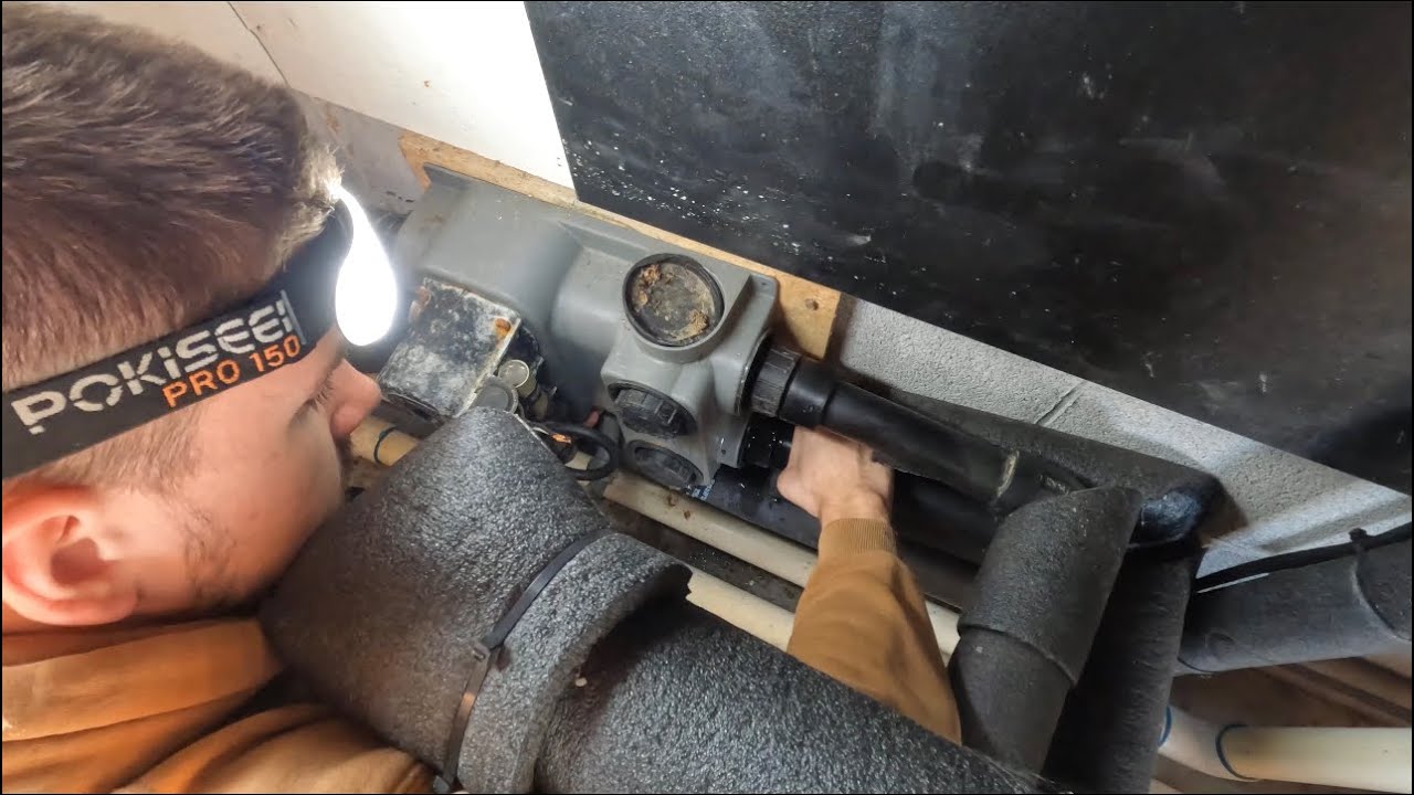 Geothermal Flow Center Change Out | Life as a HVAC Service Technician | 2025 - YouTube