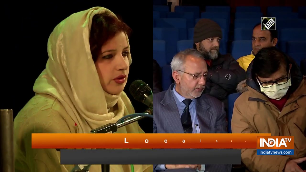 Cultural Academy in Srinagar pays tribute to late singer Raj Begum ...