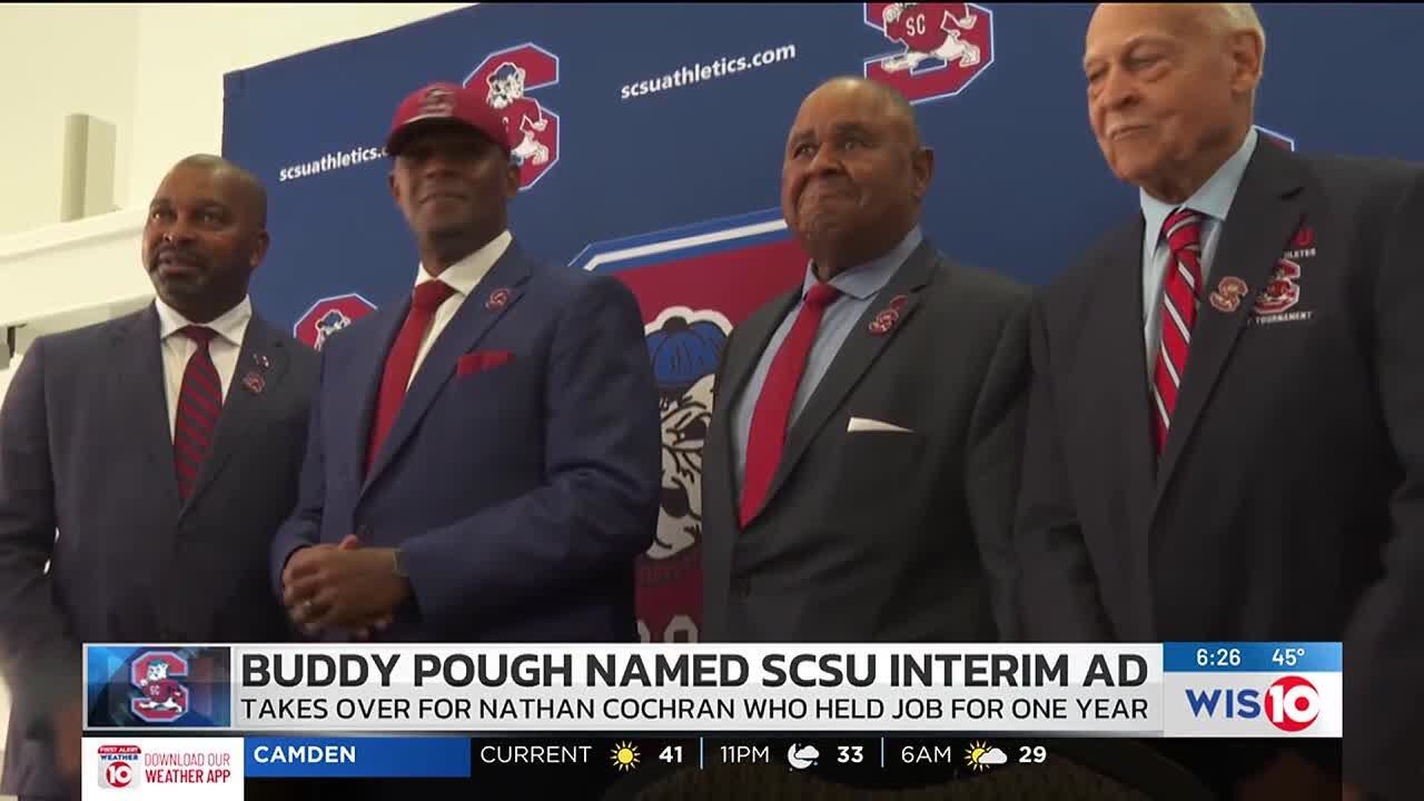 SC State names Buddy Pough as interim athletics director - YouTube