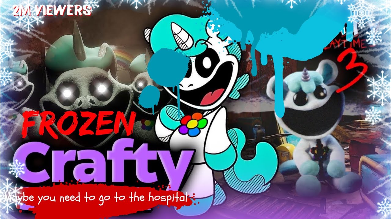 CraftyCorn frozen in popcorn 🥶 Smiling Critters l Poppy Playtime ...