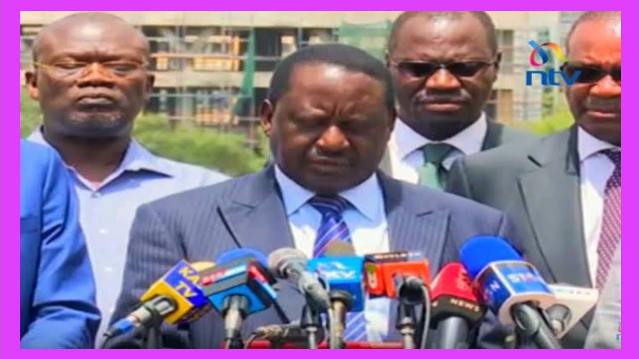 'Ruto is the Big Fish' RAILA READS RIOT Act, Directly IMPLICATES RUTO ...