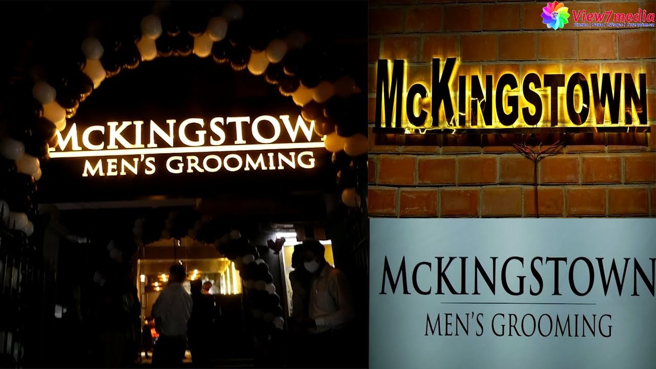 The Grand Launch of "MCKINGSTOWN" Men's Grooming | Saloon Launch ...