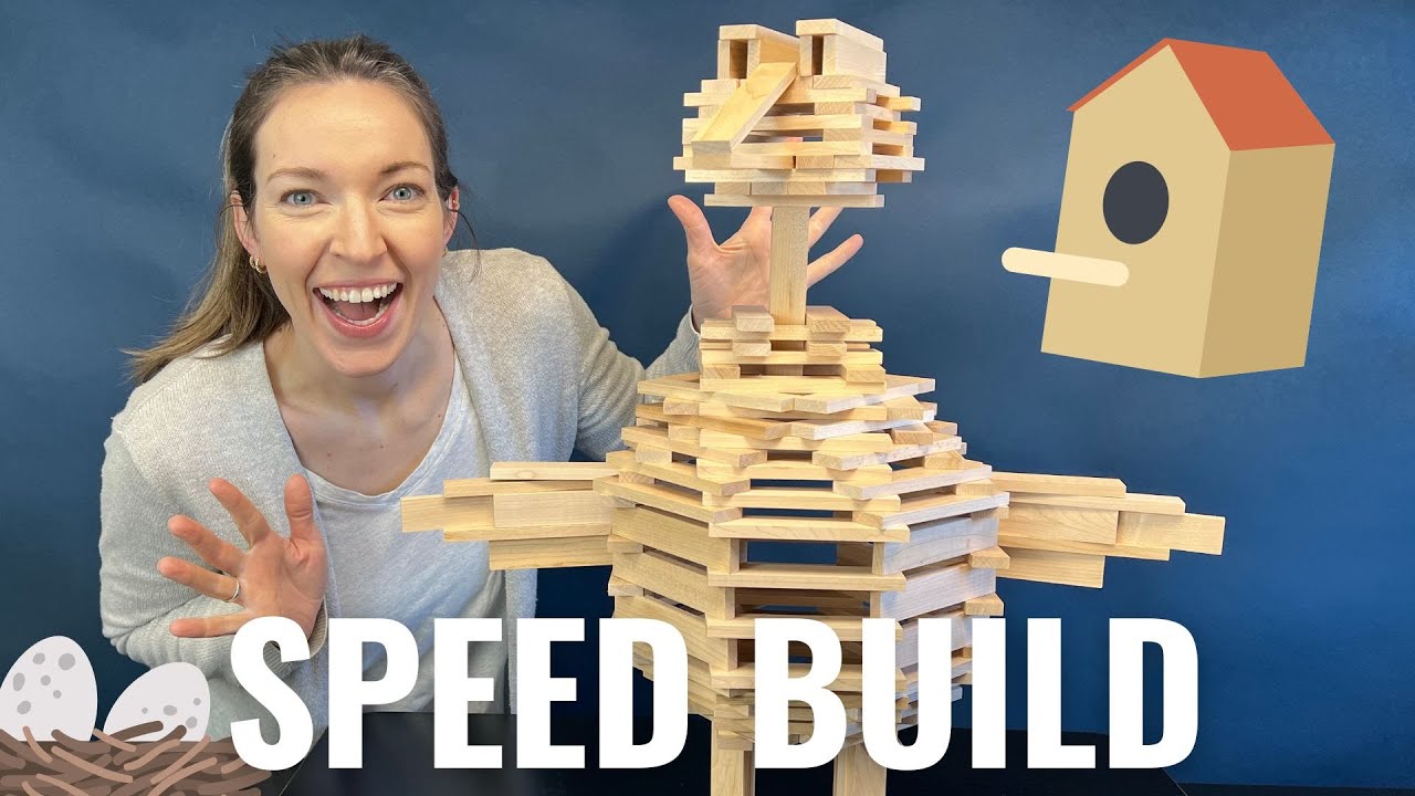KEVA Bird | Speed Build | KEVA Planks - YouTube