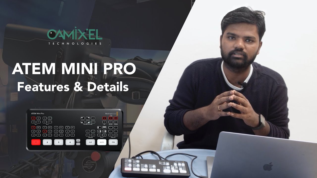 ATEM Mini Pro | Features & Details | #camixeltechnologies #atem - YouTube