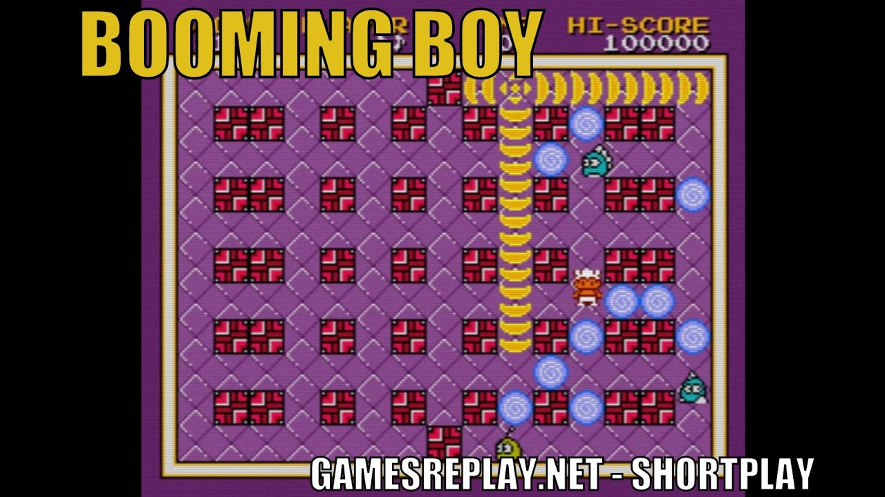 [Msx/Msx2] BOOMING BOY (msx area) - YouTube