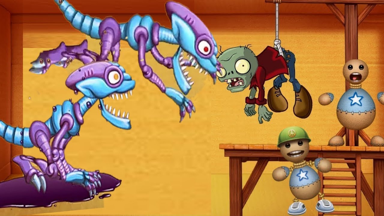 Crazy Aliens in Gallow Machine | Kick The Buddy - YouTube