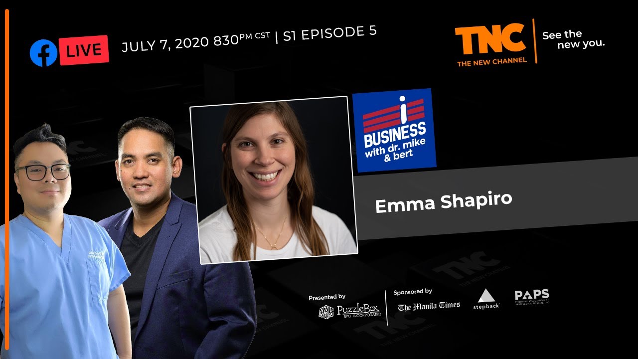 S1 Ep. 5 | Emma Shapiro on i-Business with Dr. Mike and Bert - YouTube