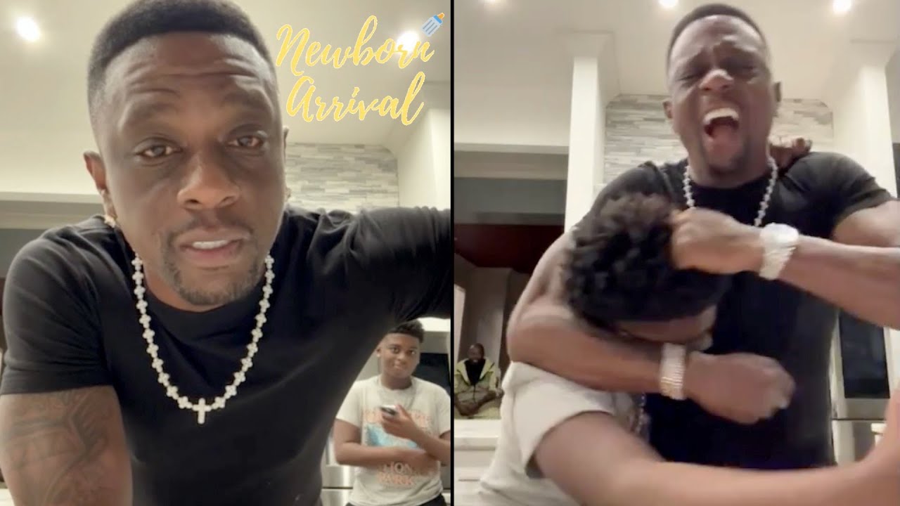 "We Been Beefin For 2 Years" Boosie Gives Son A Knuckle Sandwich After ...