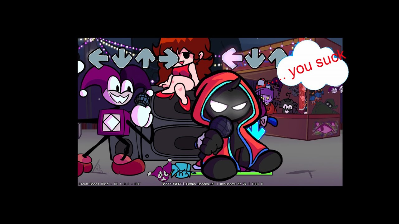 friday night funkin clownso mod [full week] - YouTube