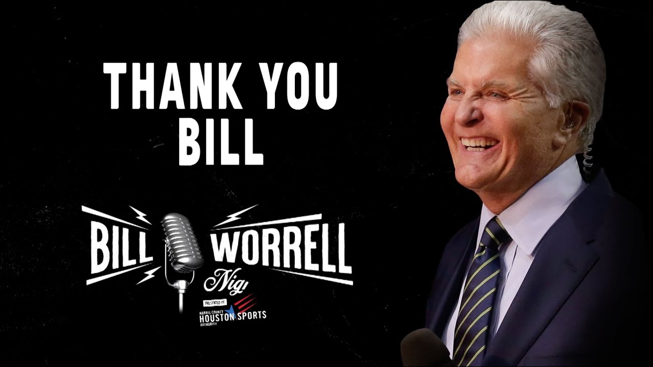 Thank You Bill Worrell | Houston Rockets - YouTube