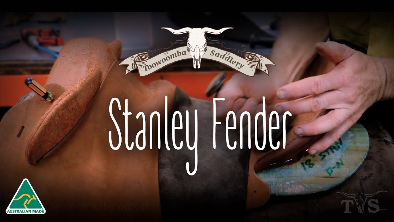 The making of a Stanley Fender saddle - sneak peak - YouTube