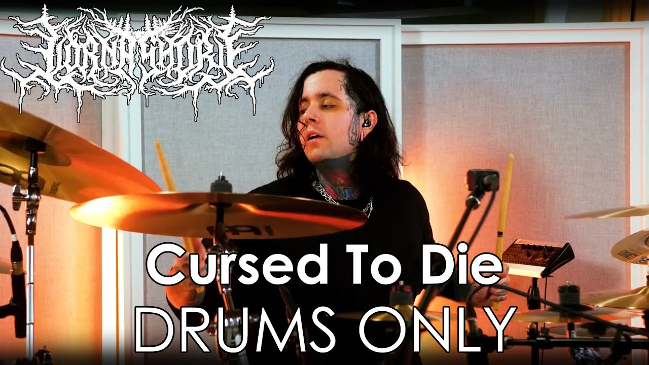 Lorna Shore (Austin Archey) - Cursed To Die [Drum Backing Track] Drums ...