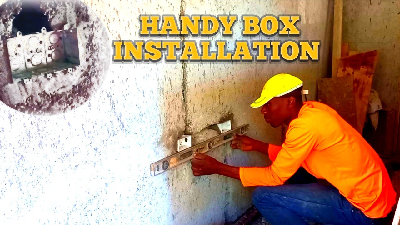 WORKING ON THE DREAM HOUSE DOING PART OF THE ELECTRICAL WORK ...