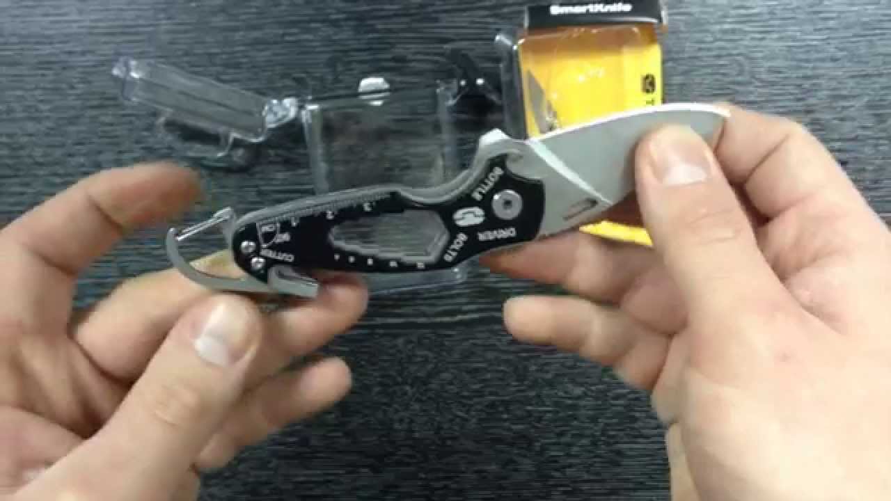 True Utility Smart Knife TU573 kapesní zavírací nůž - YouTube