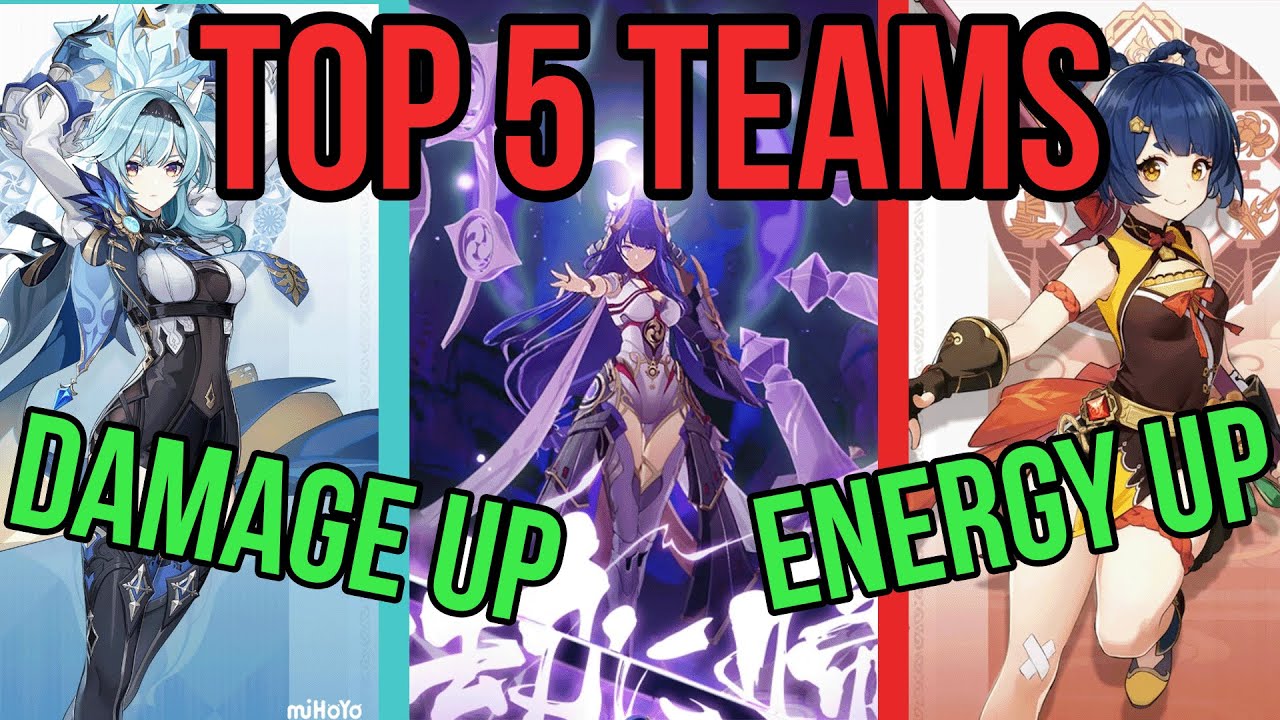 The Top 5 Best Raiden Shogun team comps in Genshin Impact 3.3! - YouTube